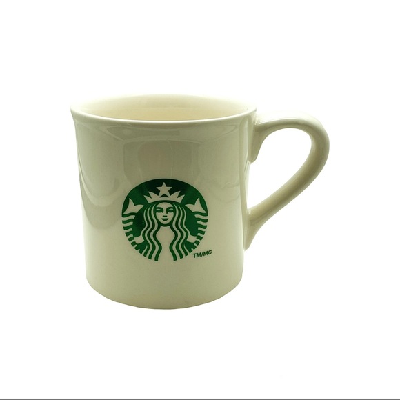Starbucks | Dining | Starbucks Green Logo Coffee Mug 23 Porcelain Cup ...